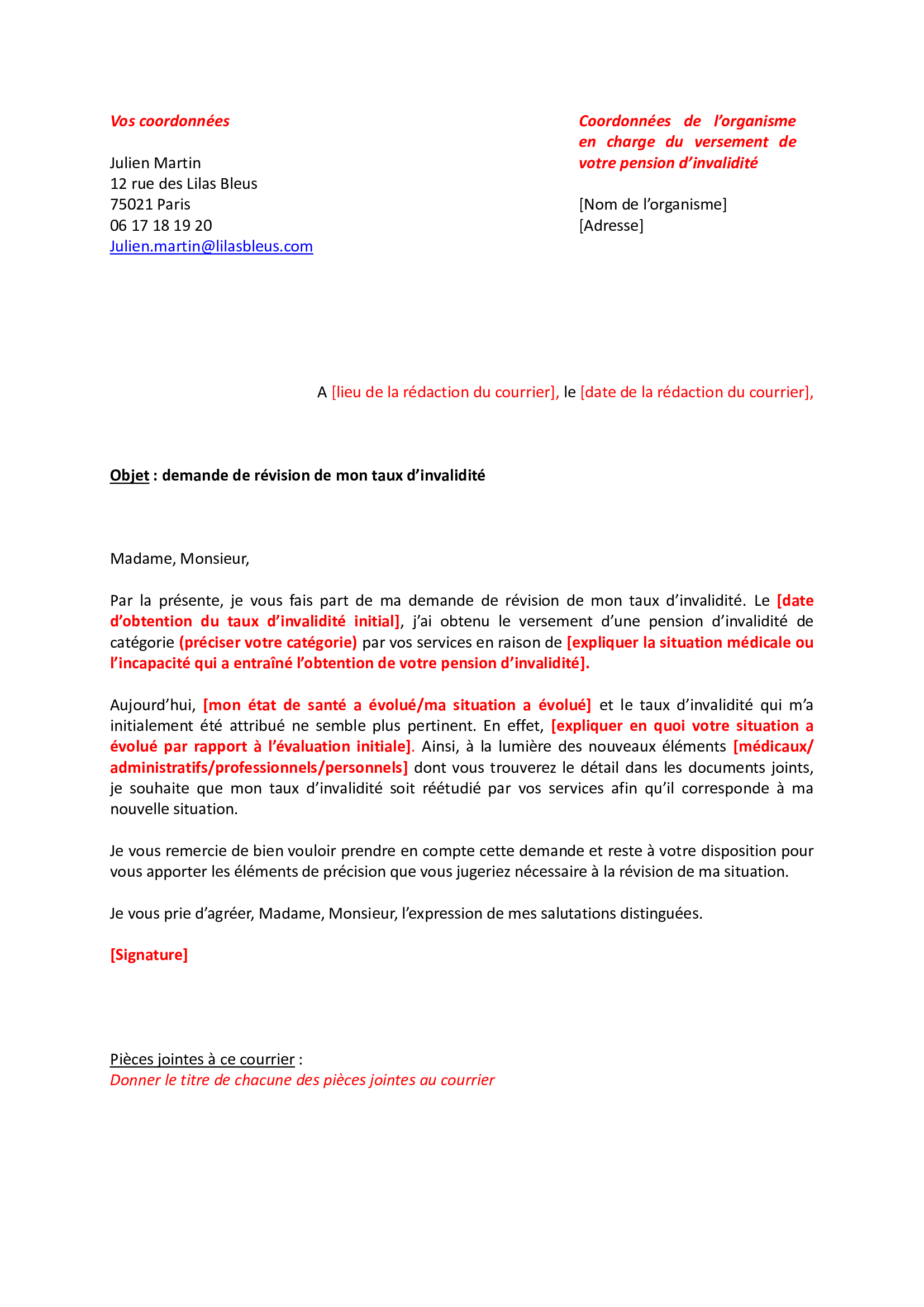 Comment demander une révision de son taux d’invalidité